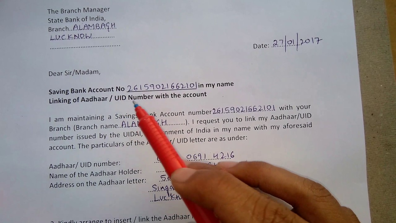 Link Aadhar card to a bank account - UIDAI Aadhaar