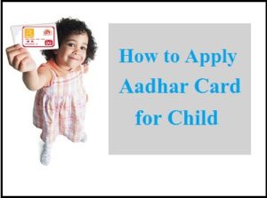 Aadhaar card for children | Documents | Significance of Aadhaar card